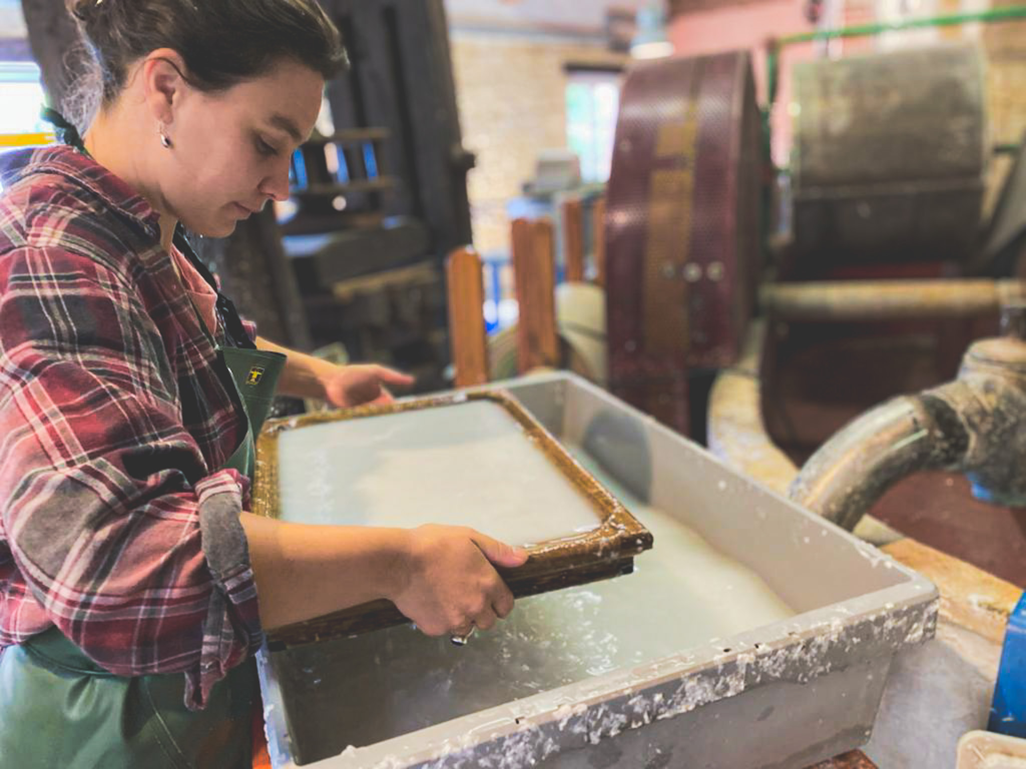 la production | Papier artisanal